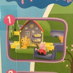 Hasbro | Toys | Peppa Pig All Around Peppas Town Set With Adjustable ...
